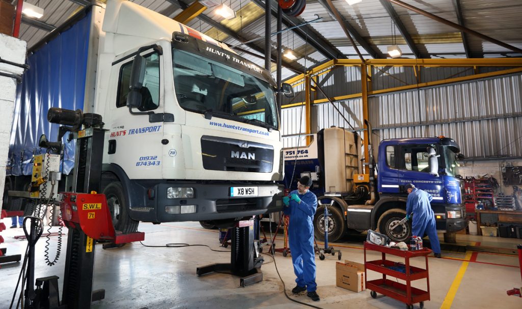 HGV Commercial Workshop Services - Haulage | Transport | Logistics ...
